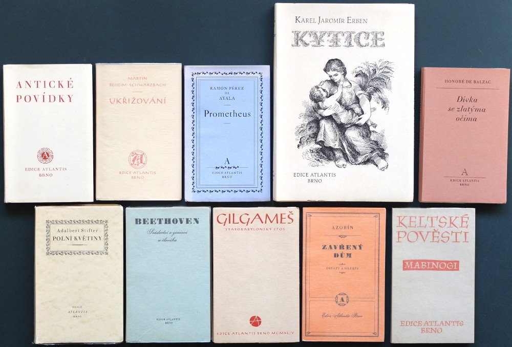 Pojer komplet Edice Atlantis 1928 1948, Soukromý tisk