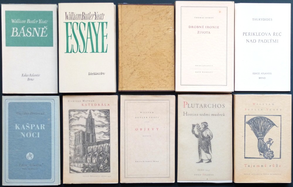 Pojer komplet Edice Atlantis 1928 1948, Soukromý tisk